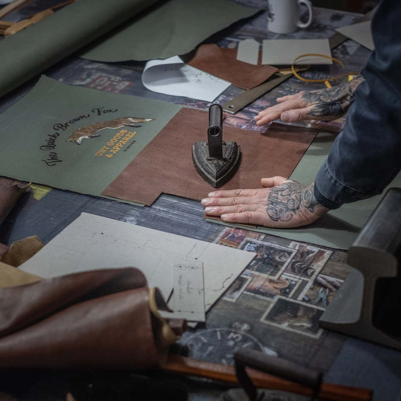 Duke & Sons Leather, handmade leather goods.