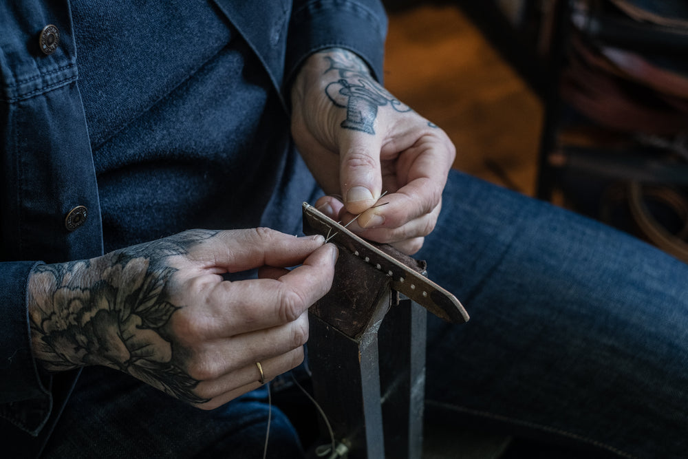 Duke & Sons Leather, handmade leather goods.